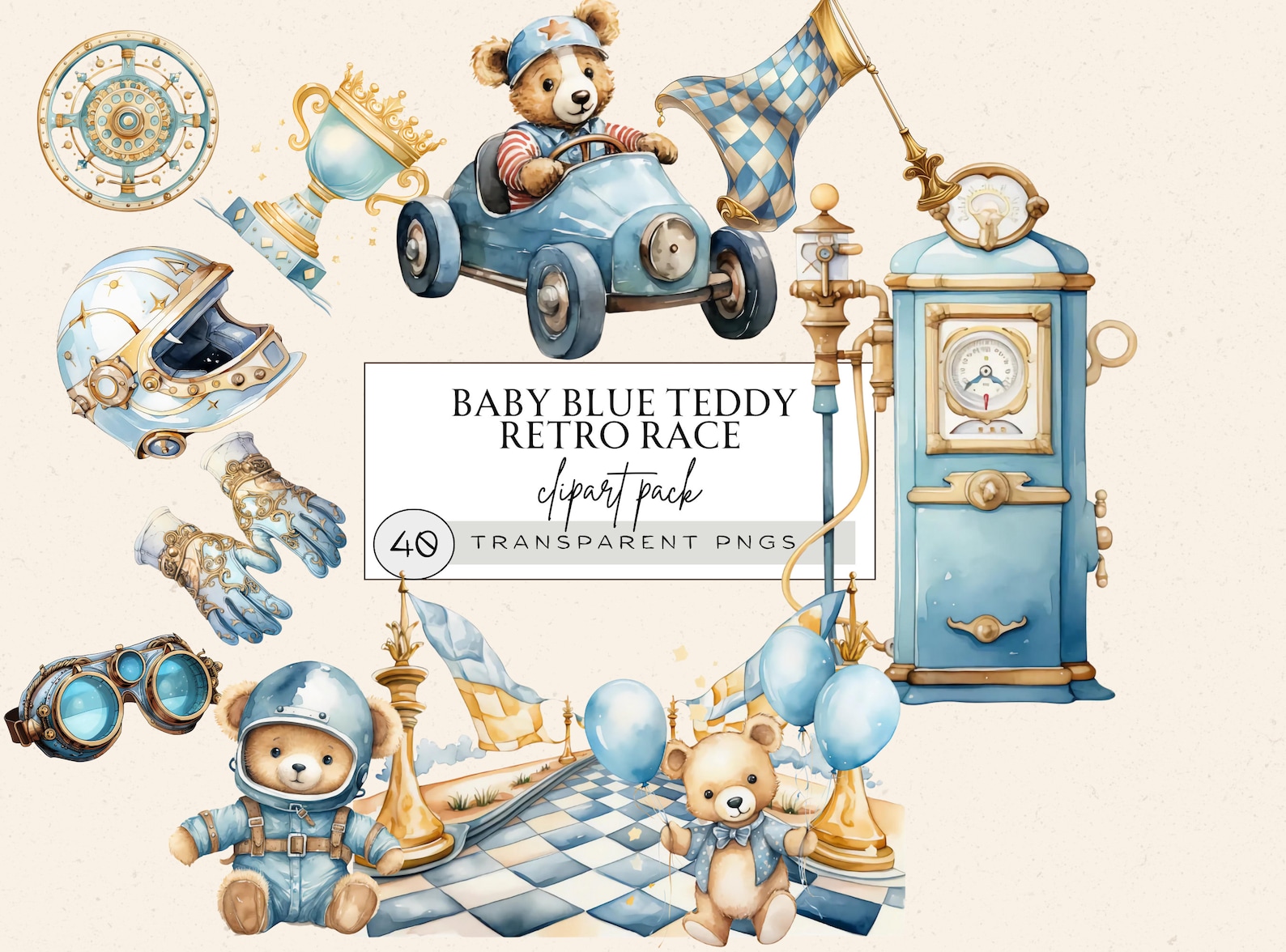 Fast One Clipart, Retro Race Car Clipart, Race Car Birthday Png, Boy ...