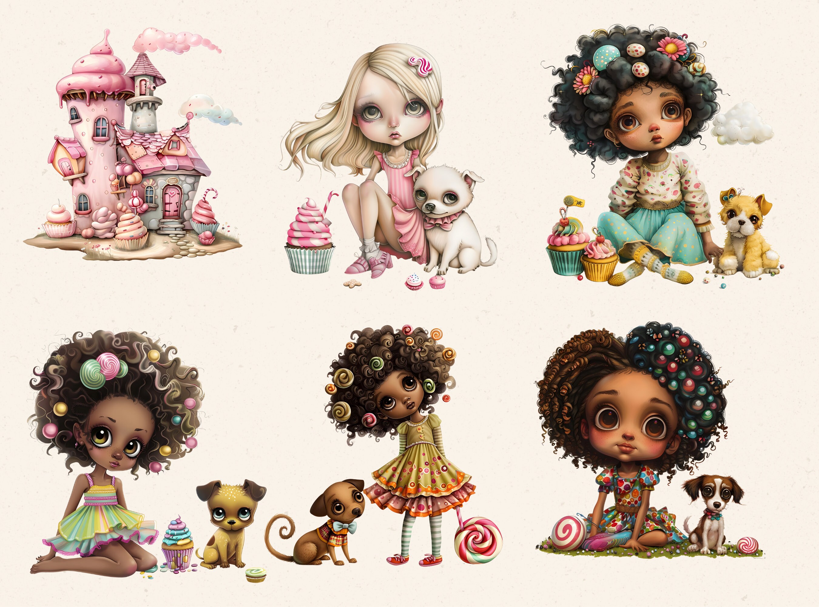 Candyland Clipart, Candyland Birthday Png, Candyland Clipart Png ...