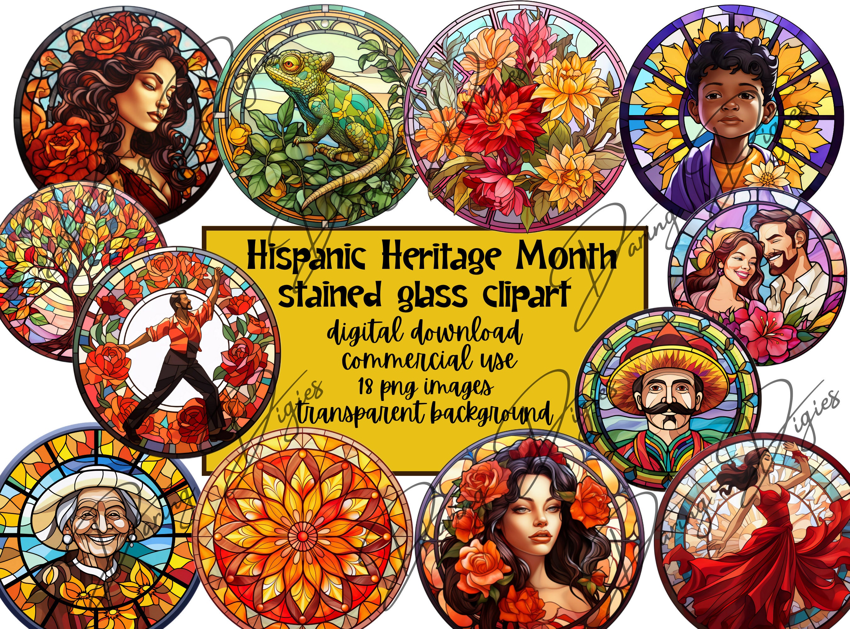 Hispanic Heritage Clipart, Celebrate Culture, Png, Latin Origin People ...
