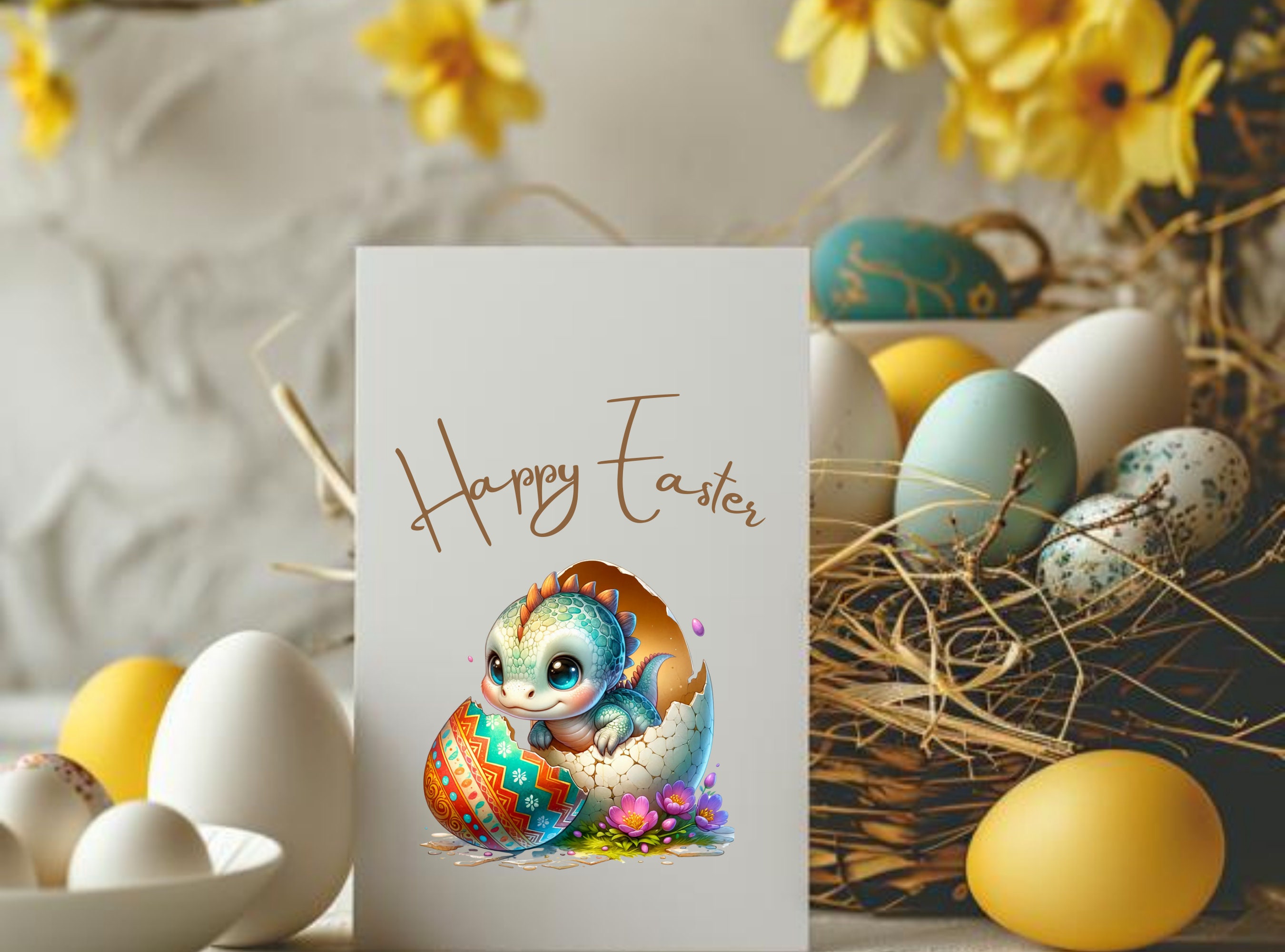 Watercolor Baby Dinosaur Clipart, Easter Dinosaur Clipart, Girly ...