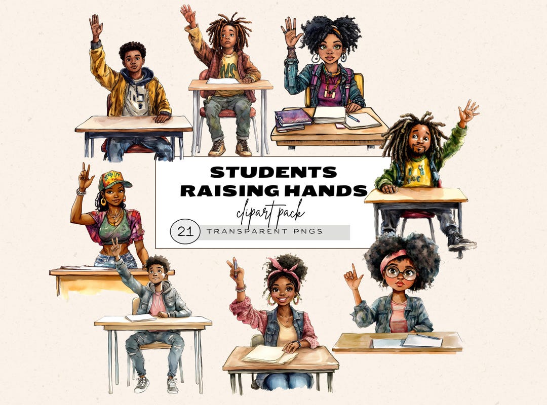 Clipart Bundle Teenager,teenage Girl Clipart,high School Teenagers at ...