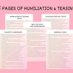 Ultimate Cuckold Mistress Commands and Dirty Talk Script for Cuckolds ...