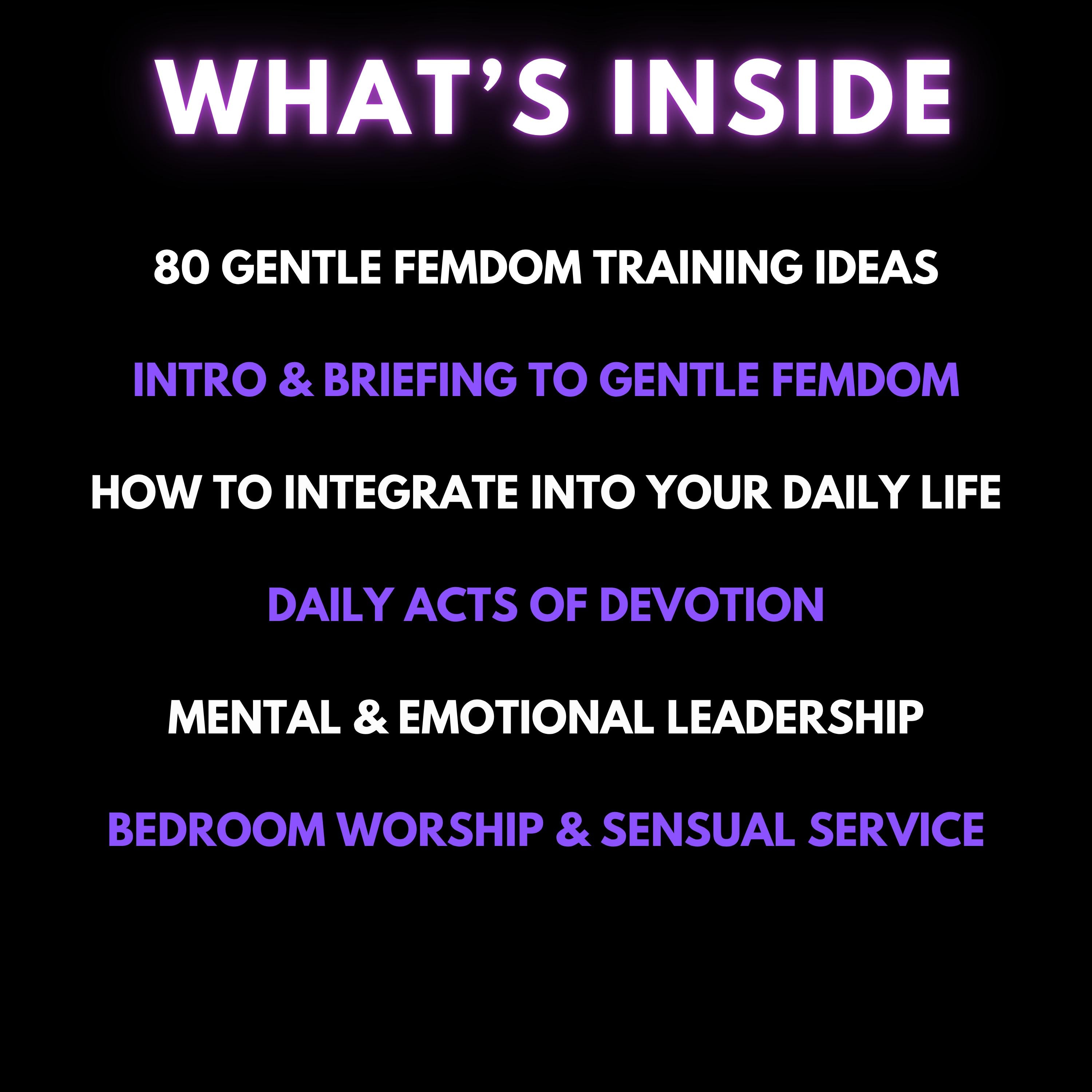 Gentle Femdom Guide 80 Flr Ideas For Couples Female Led Relationships