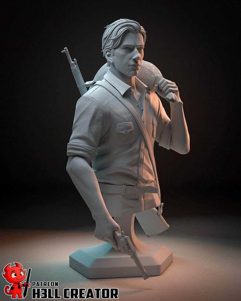 Enzo Favara Fan Art - 3D Printed Resin Figures | Unpainted or Hand ...