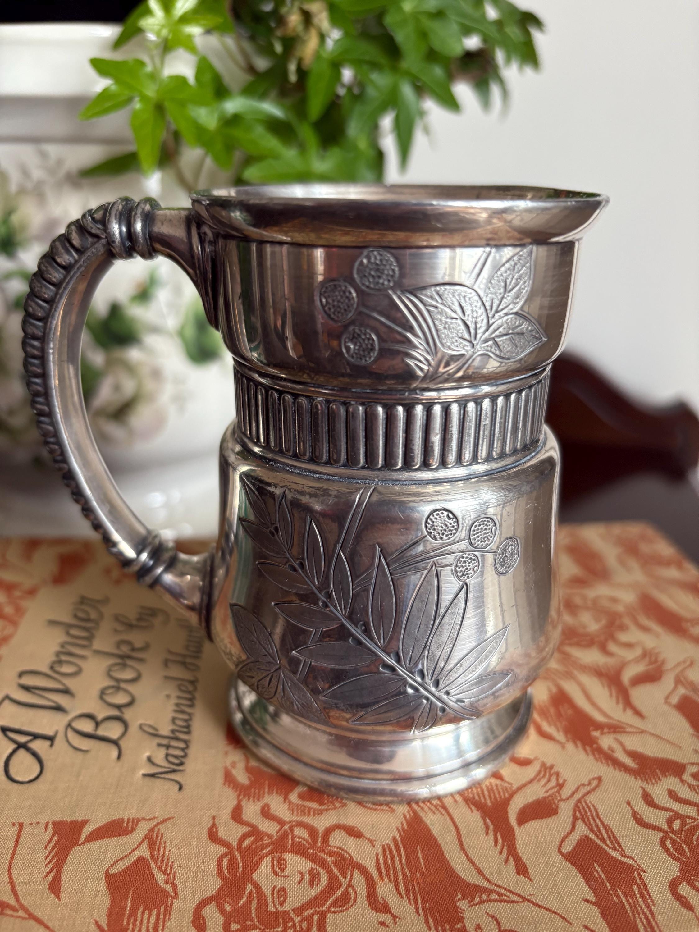 Antique Simpson Hall Miller & Co. Treble Silver Plate Ornate Cup ...