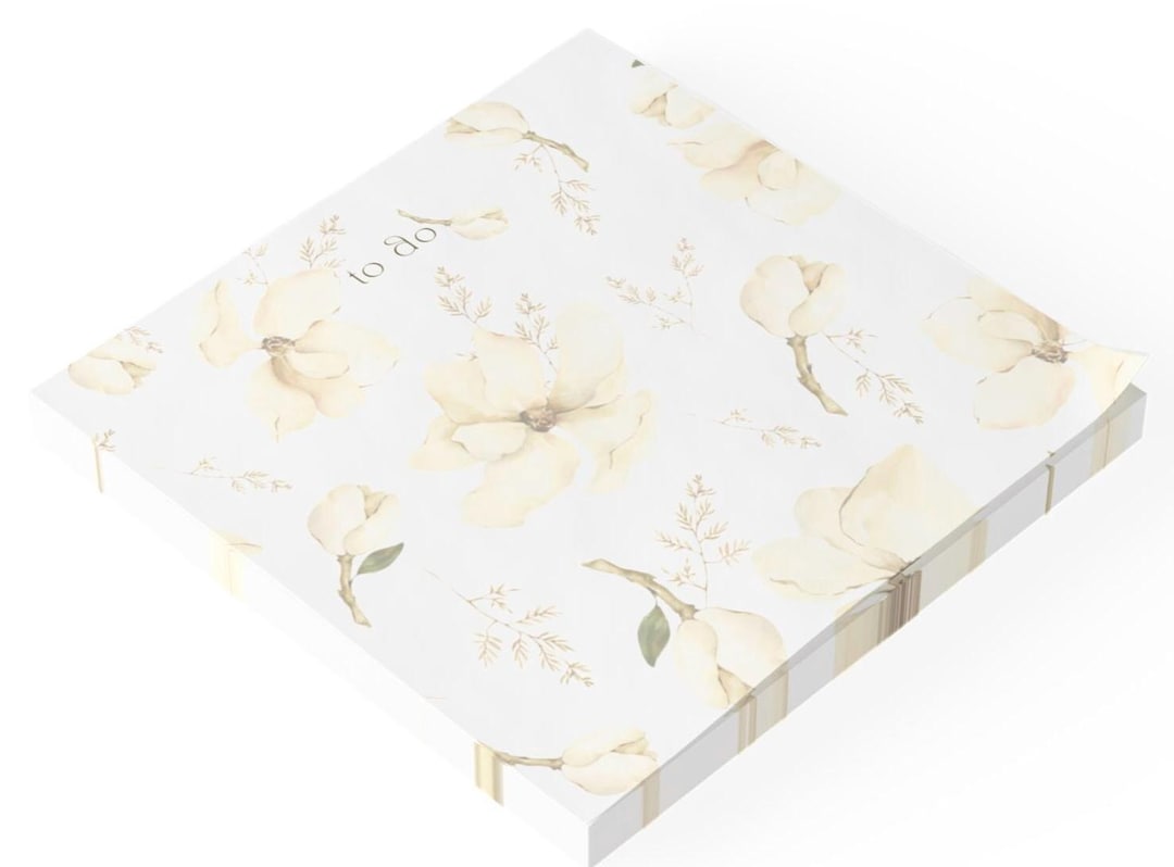 Stylish Post-it Notes, Whimsical Stationery, Aesthetic Desk Accessories ...