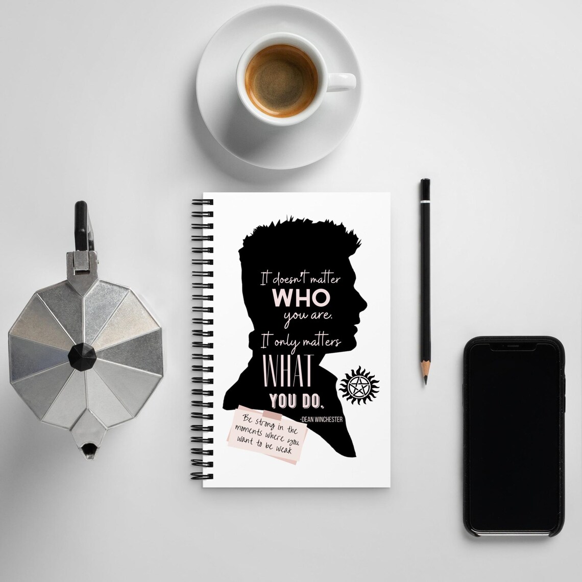 Dean Winchester Journal. Supernatural Journal. It Doesn't Matter Who ...