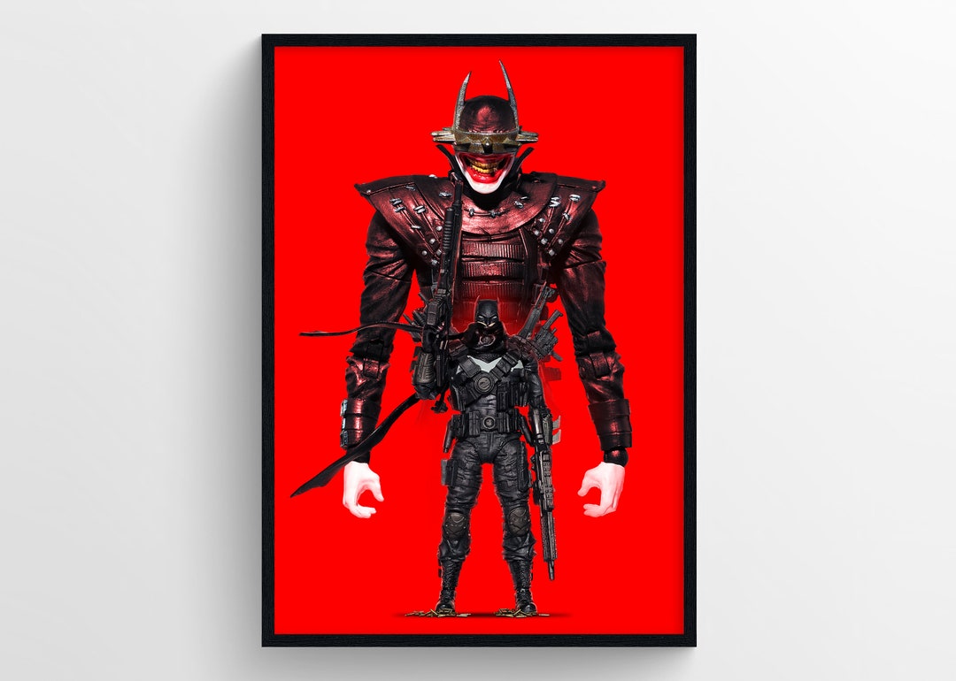 The Man Who Laugh X Grim Knight Fan Art Wall Decor Print for - Etsy