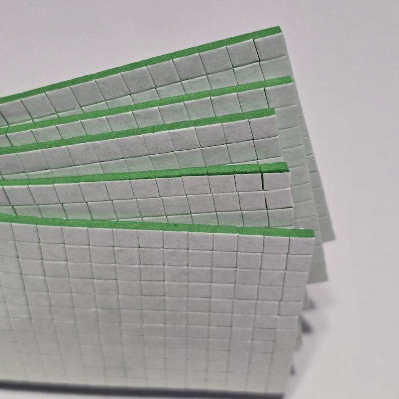 Foam Tape| Double Sided Foam Squares| Precut Adhesive Foam Squares| EVA ...