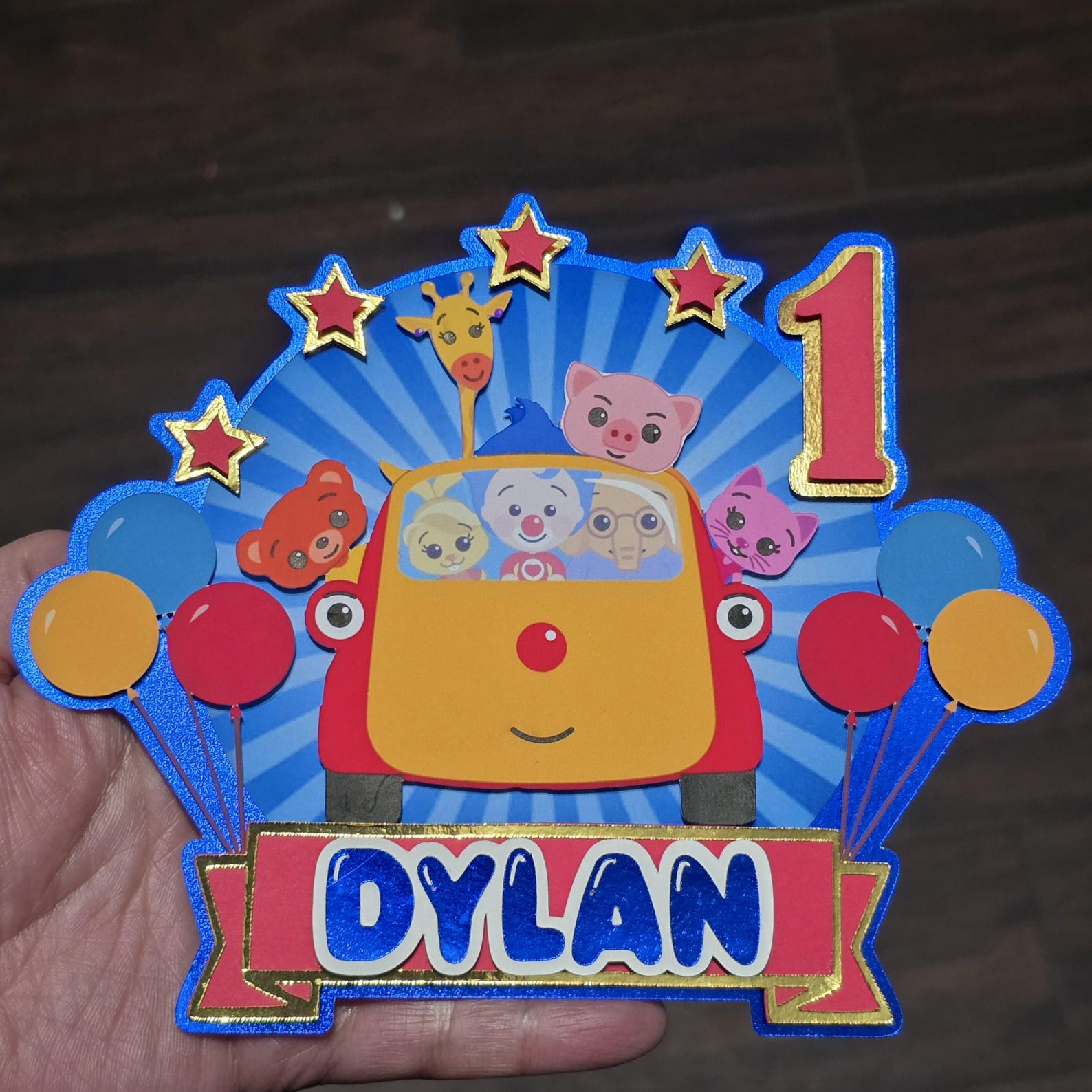 Personalized Poppy Playtime Cake Topper - Etsy
