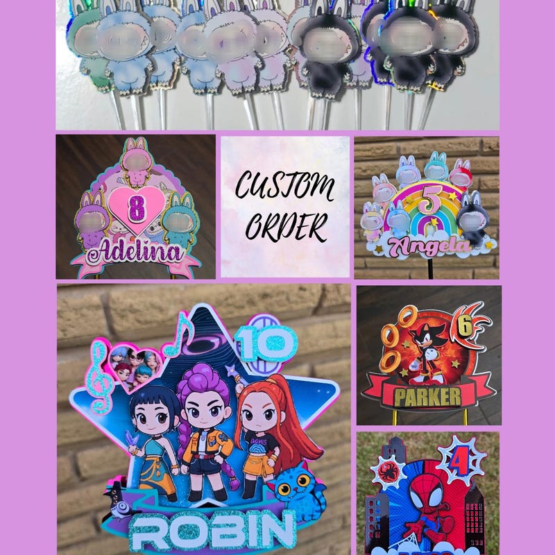 Katseye Cake Topper - Etsy