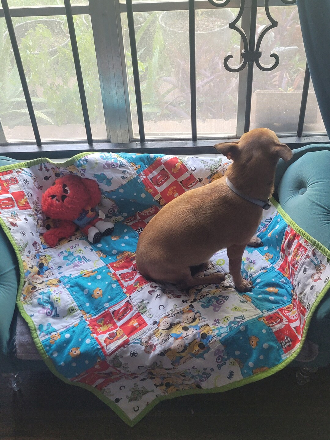 Handmade Patchwork Pet Quilt - Etsy