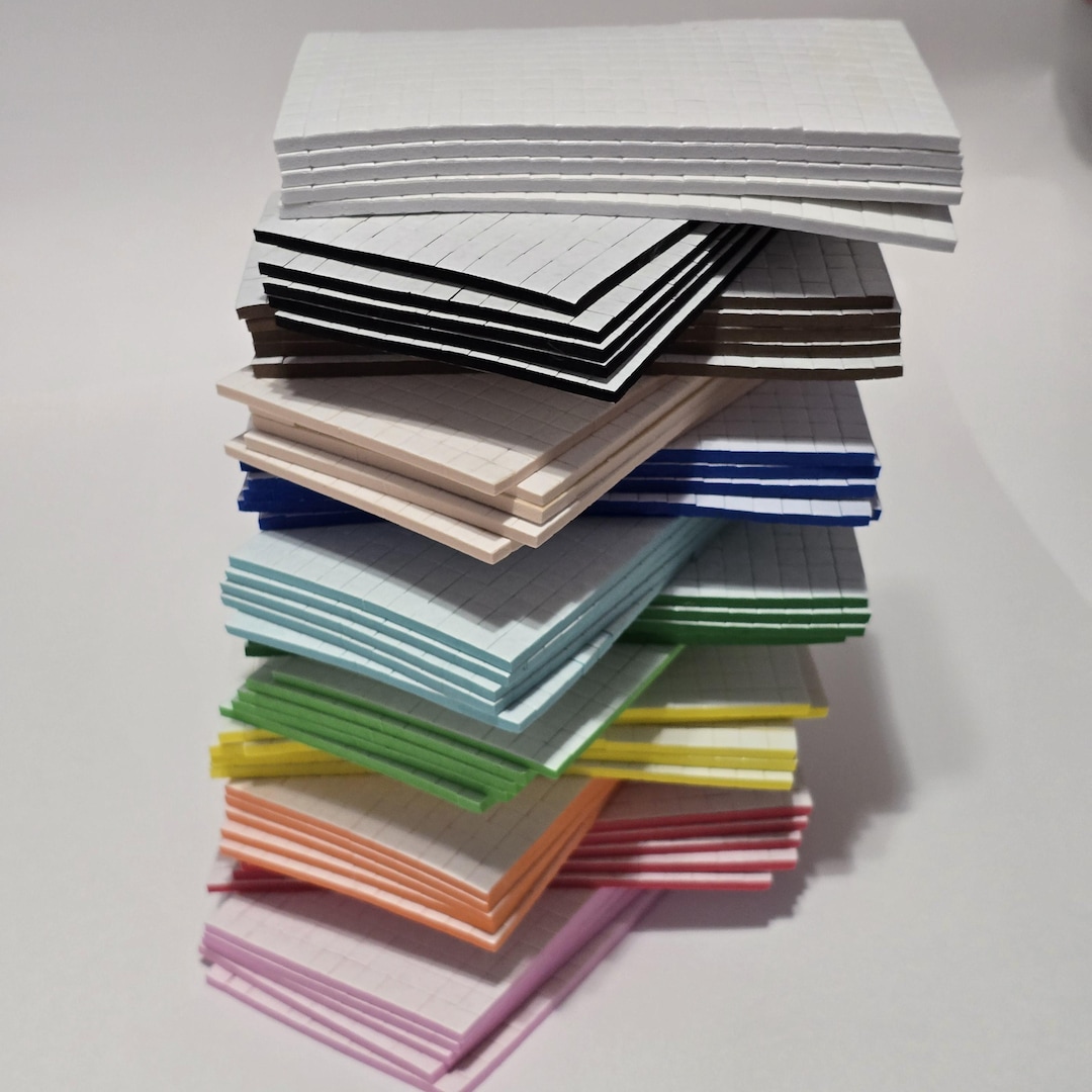 Foam Tape| Double Sided Foam Squares| Precut Adhesive Foam Squares| EVA ...