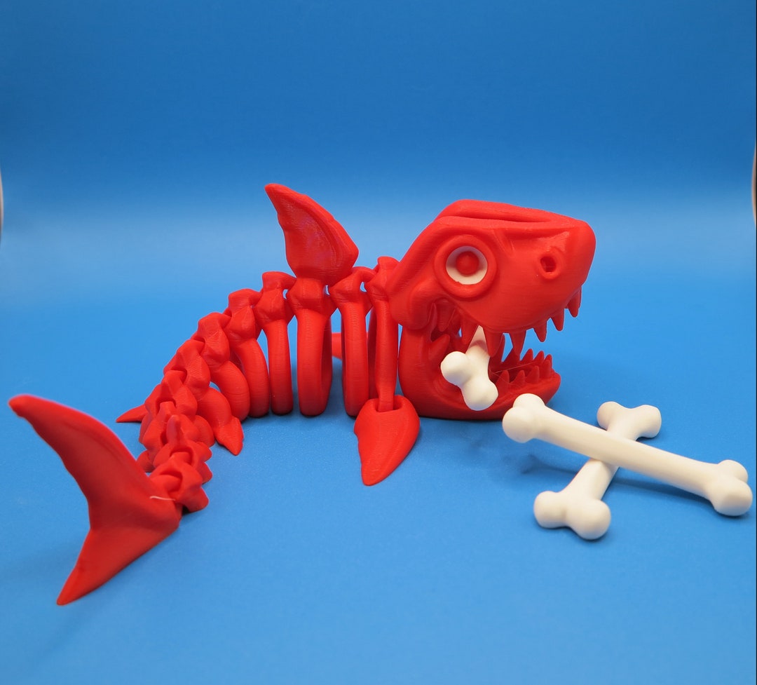 Flexy Shark 3D Printing - Etsy