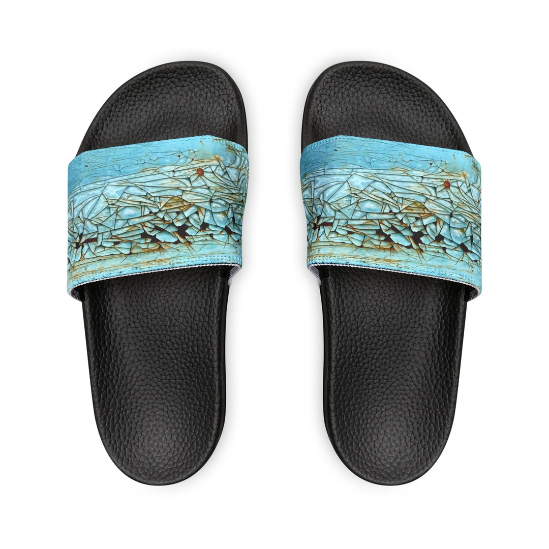 Women's Slide Sandals, "i Like Big Rust!", Art Shot - Etsy