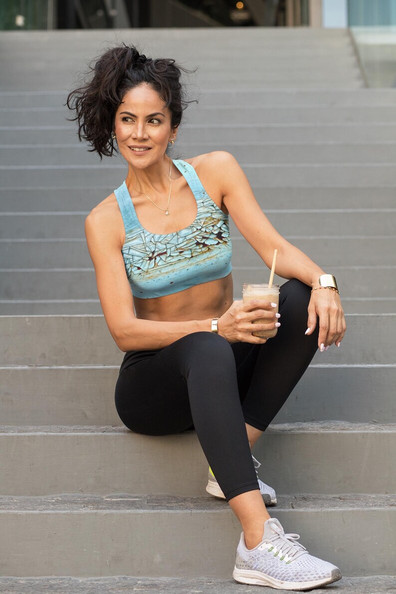 Cracked but Not Broken! Sports Bra - Etsy