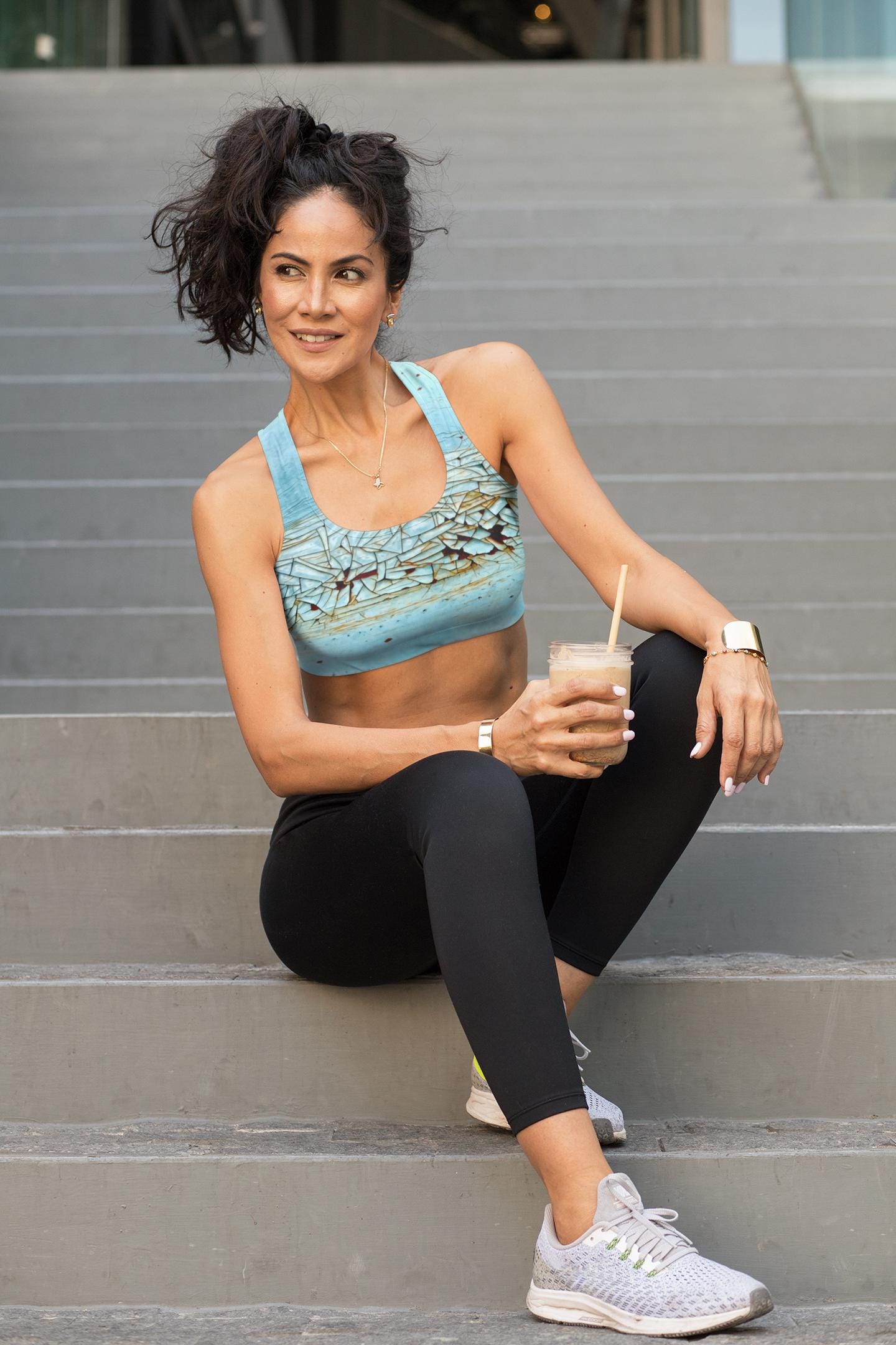 Cracked but Not Broken! Sports Bra - Etsy
