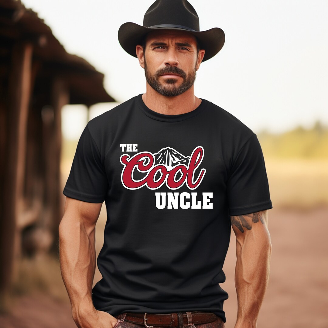 The Cool Uncle Shirt, New Uncle Shirt, Funny Uncle Shirt, Fathers Day ...