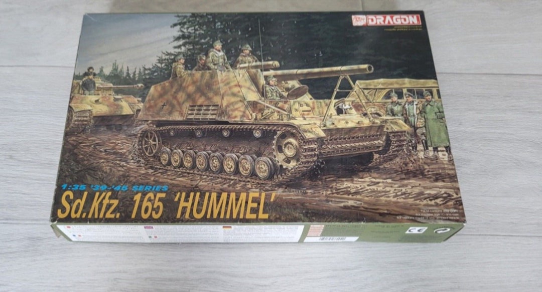Sd.kfz 165 hummel Dragon 6004 Scale Model Kit 1:35 - Etsy
