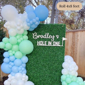 4X8 Ft Big Green Panel for Walls, Privacy Fence Grass Wall for Backyard ...