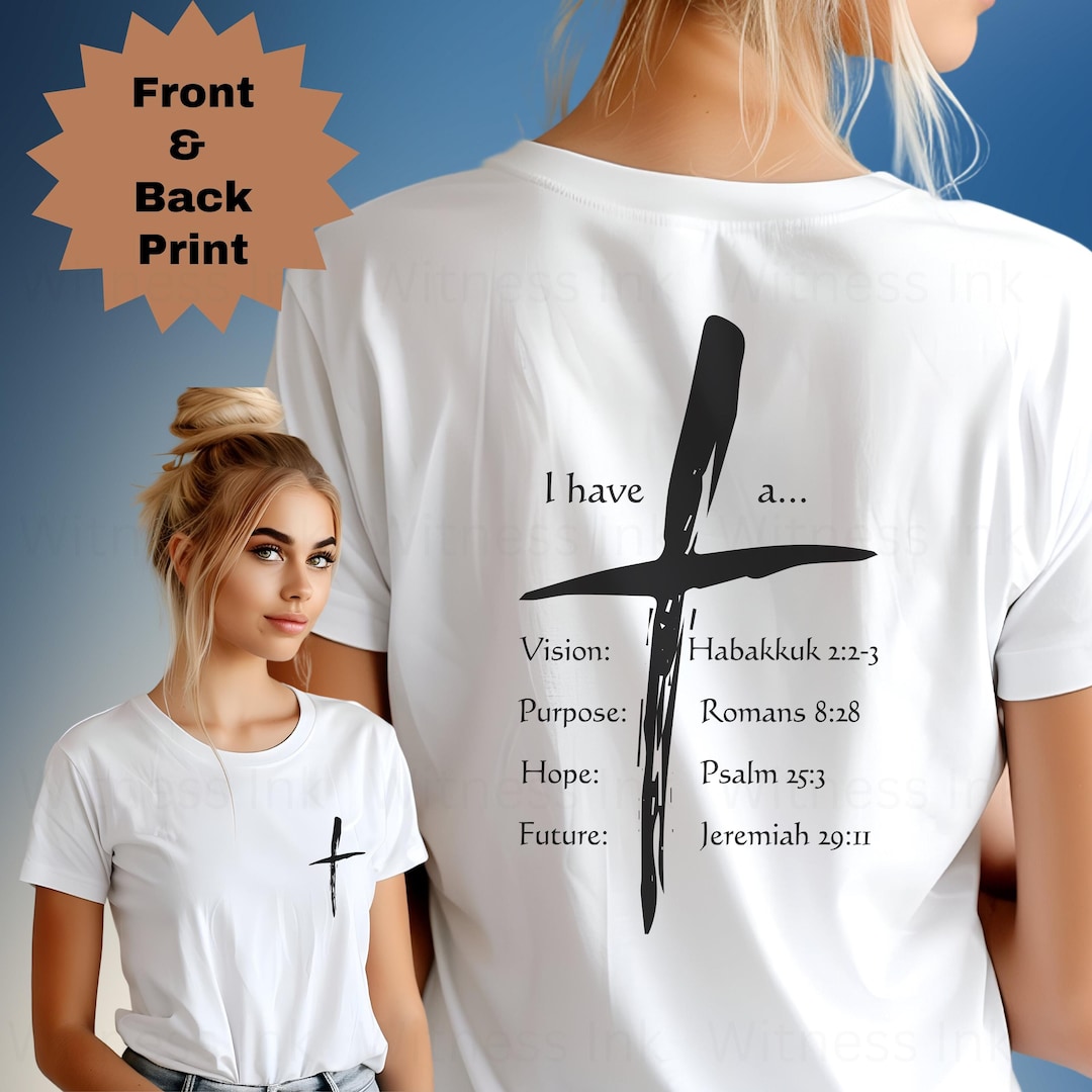 Religious Affirmations Unisex T-shirt, Faith Inspired Christian Shirt ...