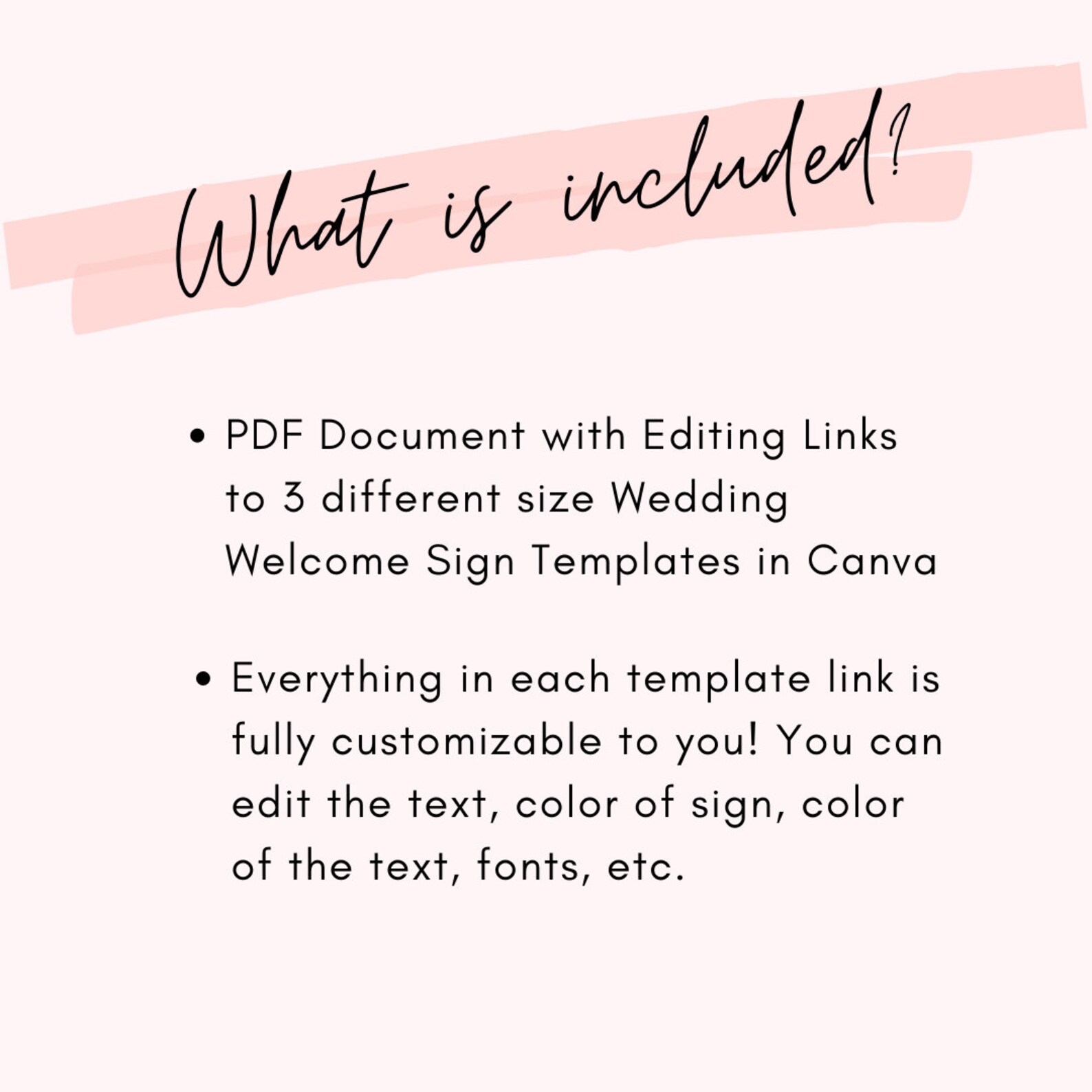 Wedding Welcome Sign Template Printable Custom Welcome Signs Welcome to ...