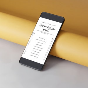 Bridal Shower Games Never Has She Ever Bachelorette Party Games ...