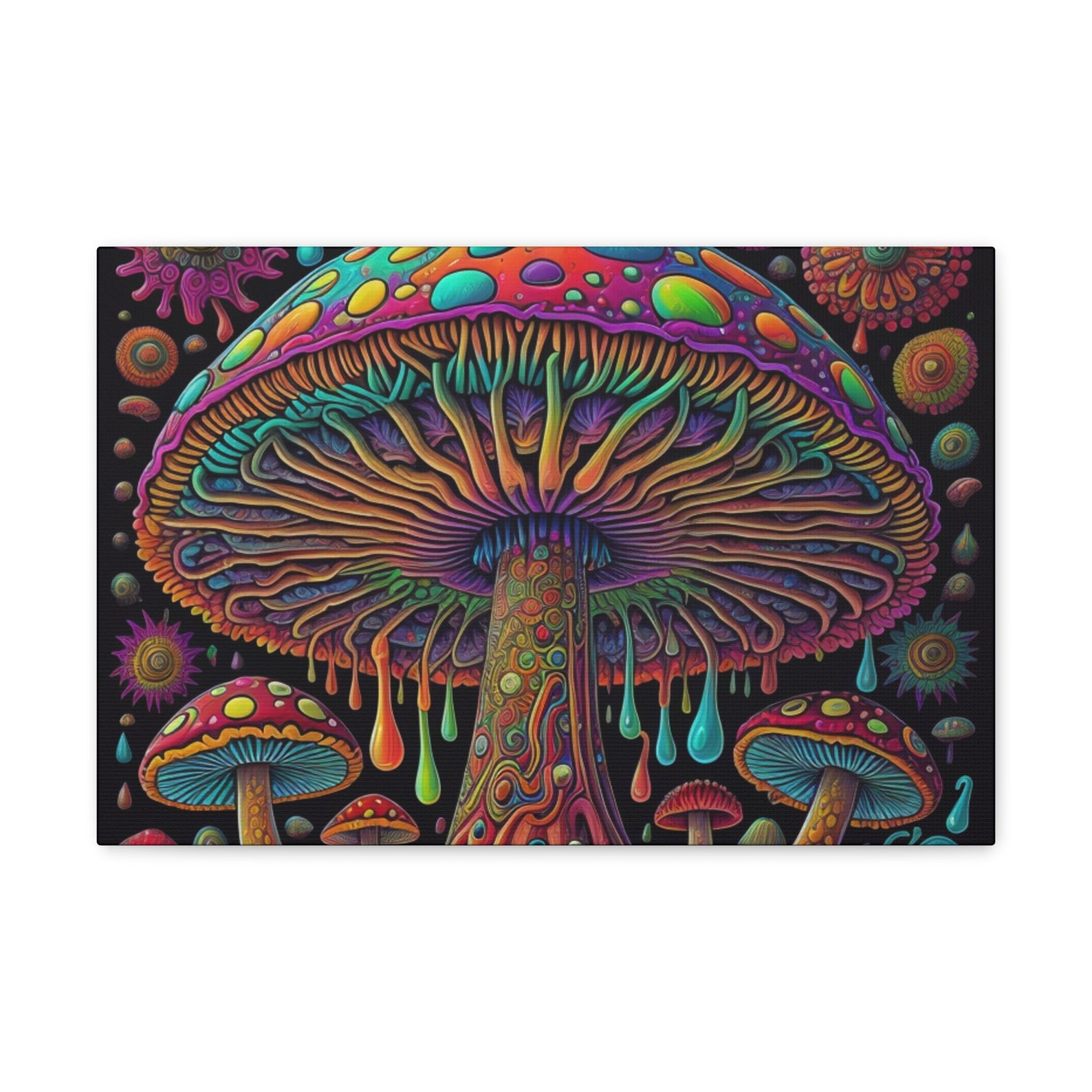 Trippy Psychedelic Canvas Art / Dreamlike Canvases / Psychedelic Home ...