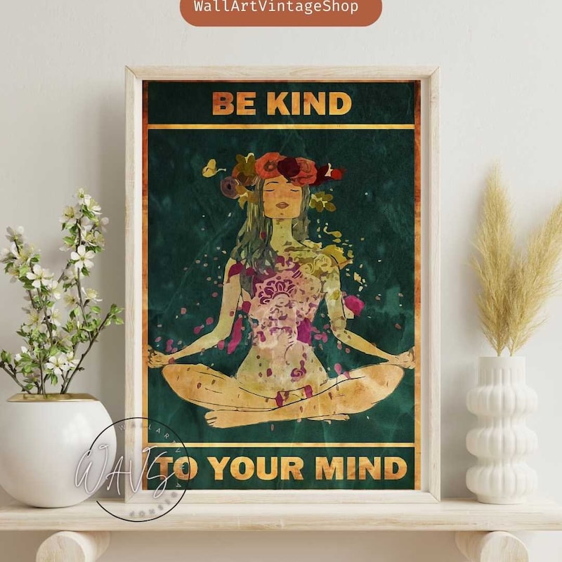 Be Kind Poster - Etsy