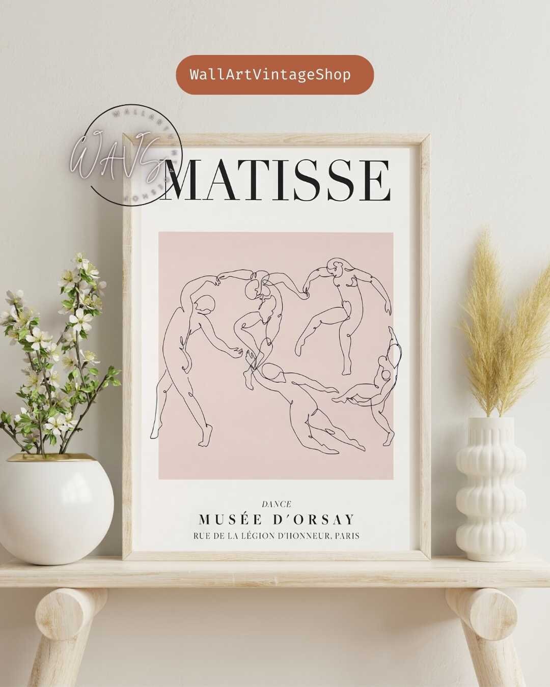 Henri Matisse Exhibition Poster, Matisse Art Print, Matisse Print ...