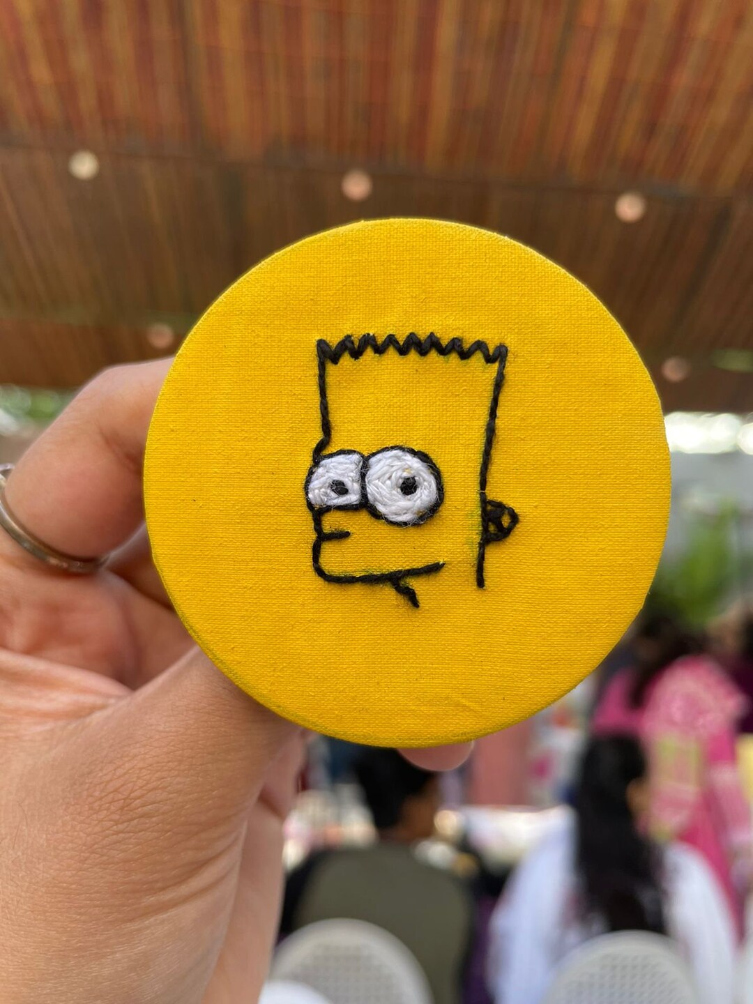 Character Handmade Embroidery Badges - Etsy