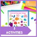 Learning Colors Basic Concept Activities for Preschool, Pre-k, Toddlers ...