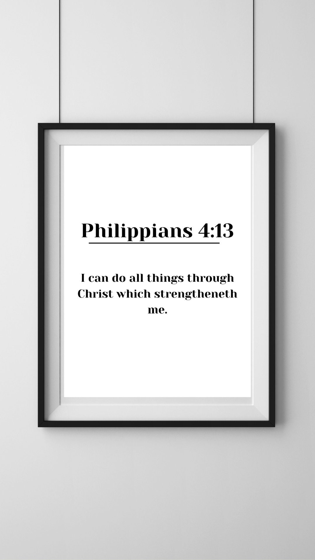 Bible Scripture Poster - Etsy