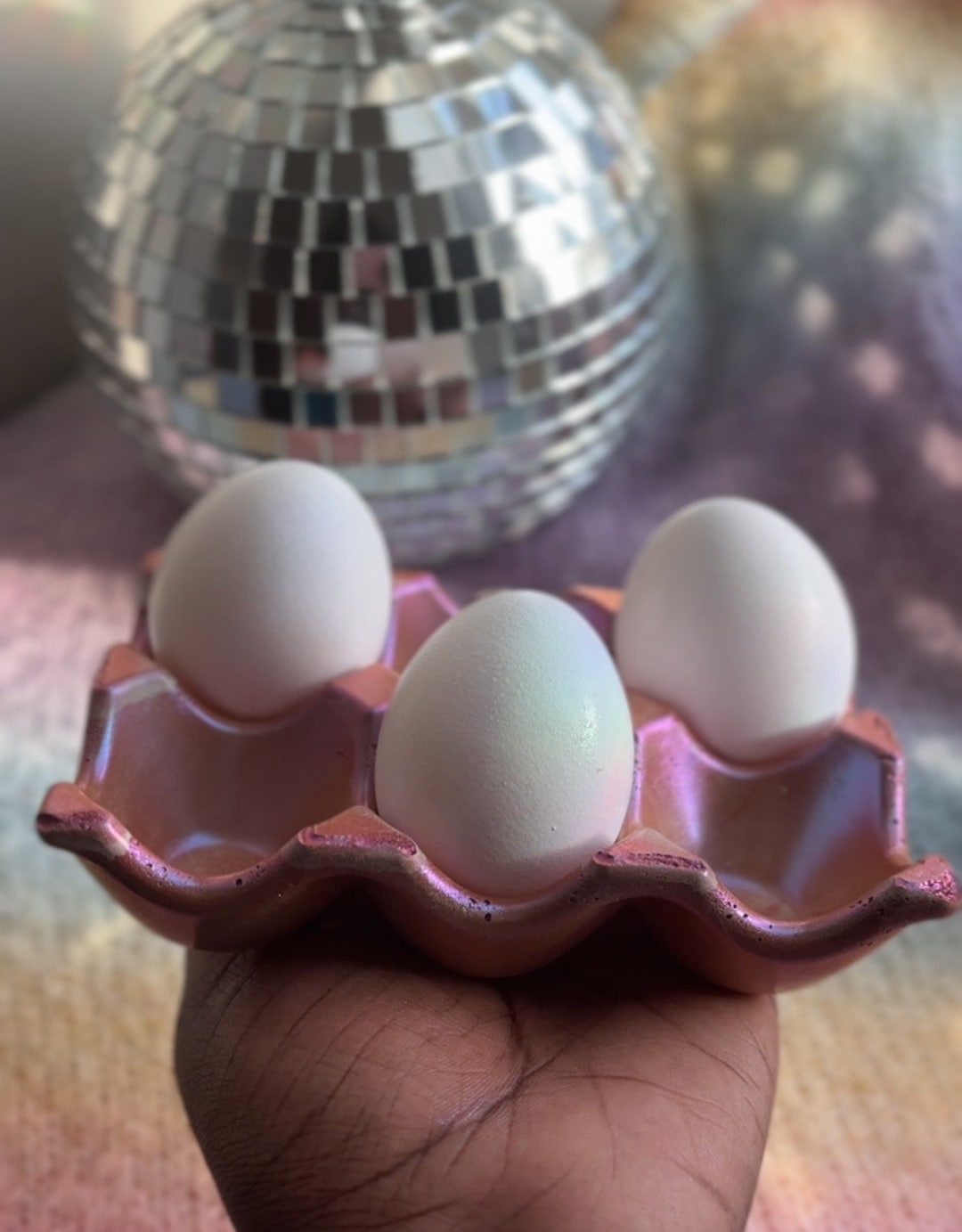 Concrete Mini Egg Carton Concrete Egg Holder Easter Egg Holder Concrete ...