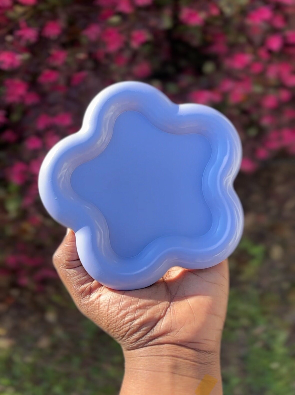 Fower Star Shaped Concrete Tray - Etsy