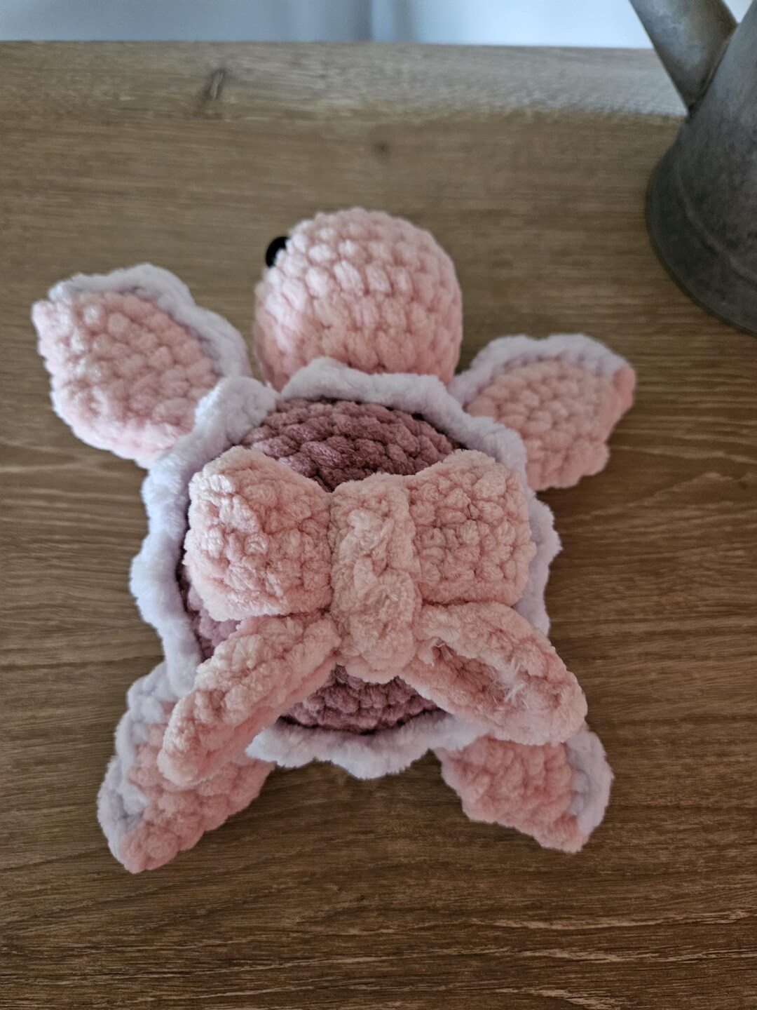 Crochet Mini Bow Turtle! - Etsy