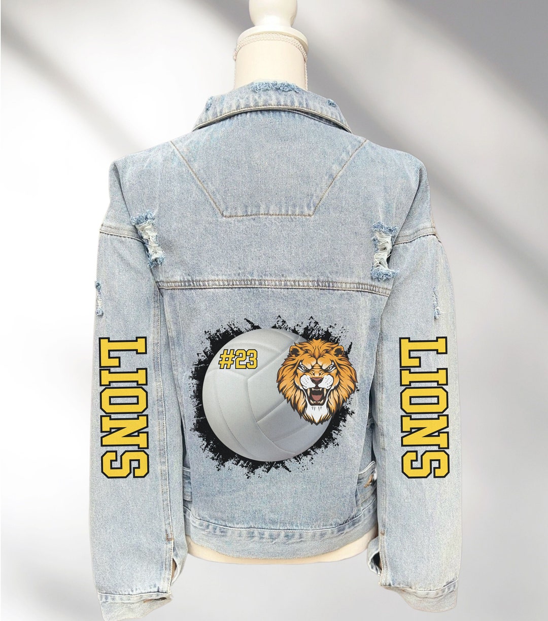 Custom Denim Jacket, Custom Jean Jacket, Personalized Team Jackets ...