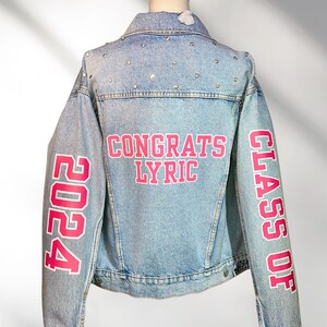 Senior 2025 Jean Jacket - Etsy