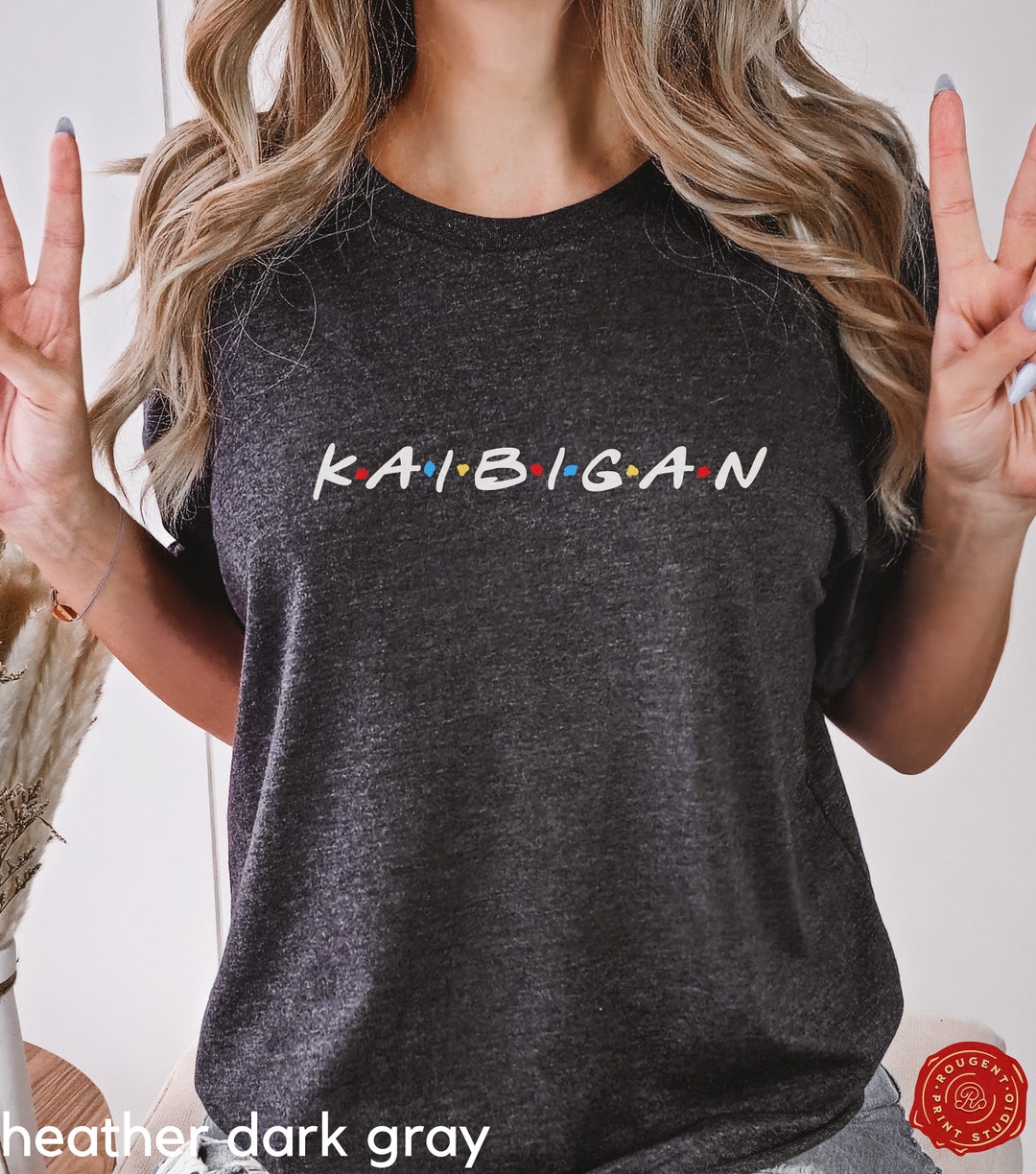 KAIBIGAN Shirt - Filipino Friendship Tee - Tagalog BFF Gift - Best ...