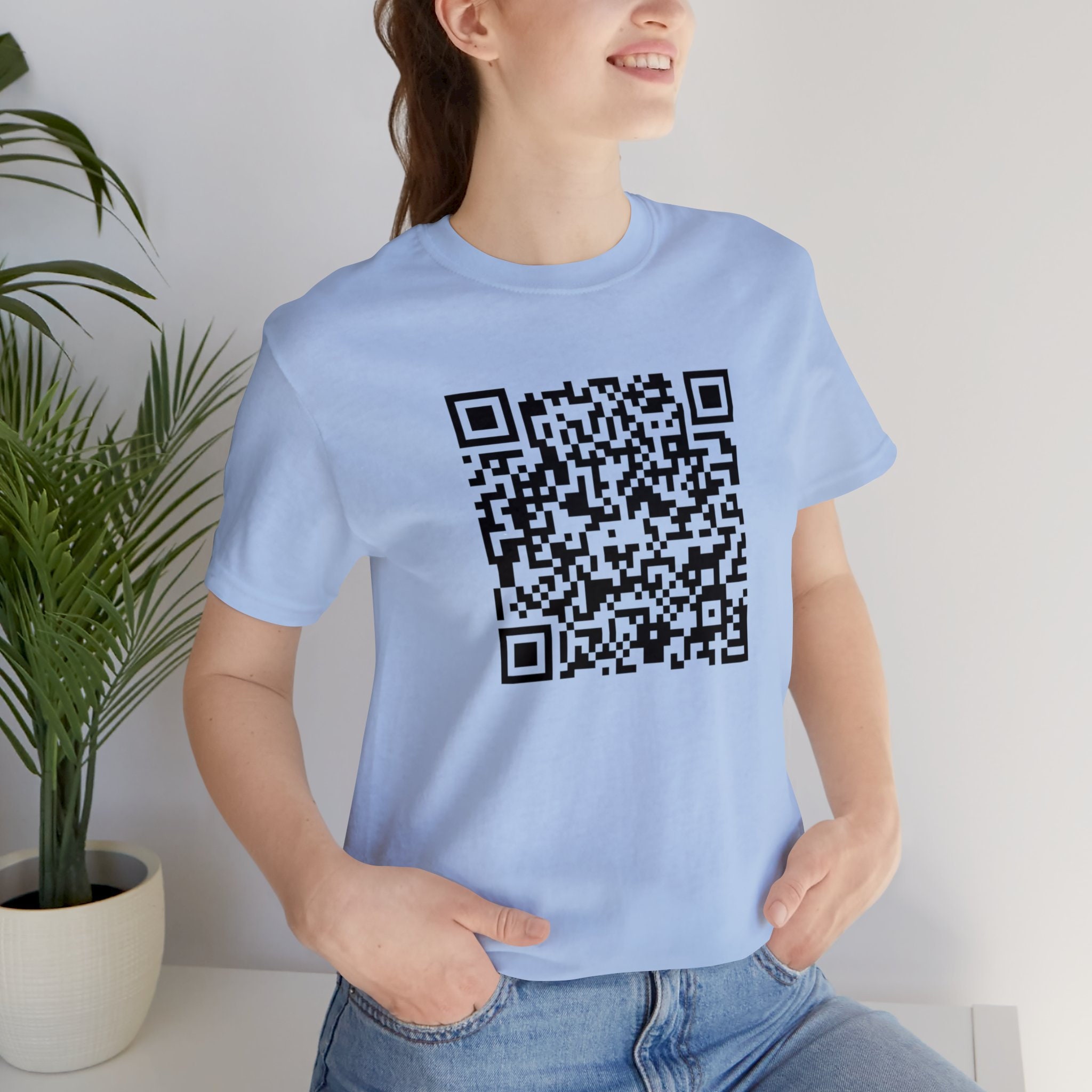 F**K YOU QR CODE Shirt - Etsy