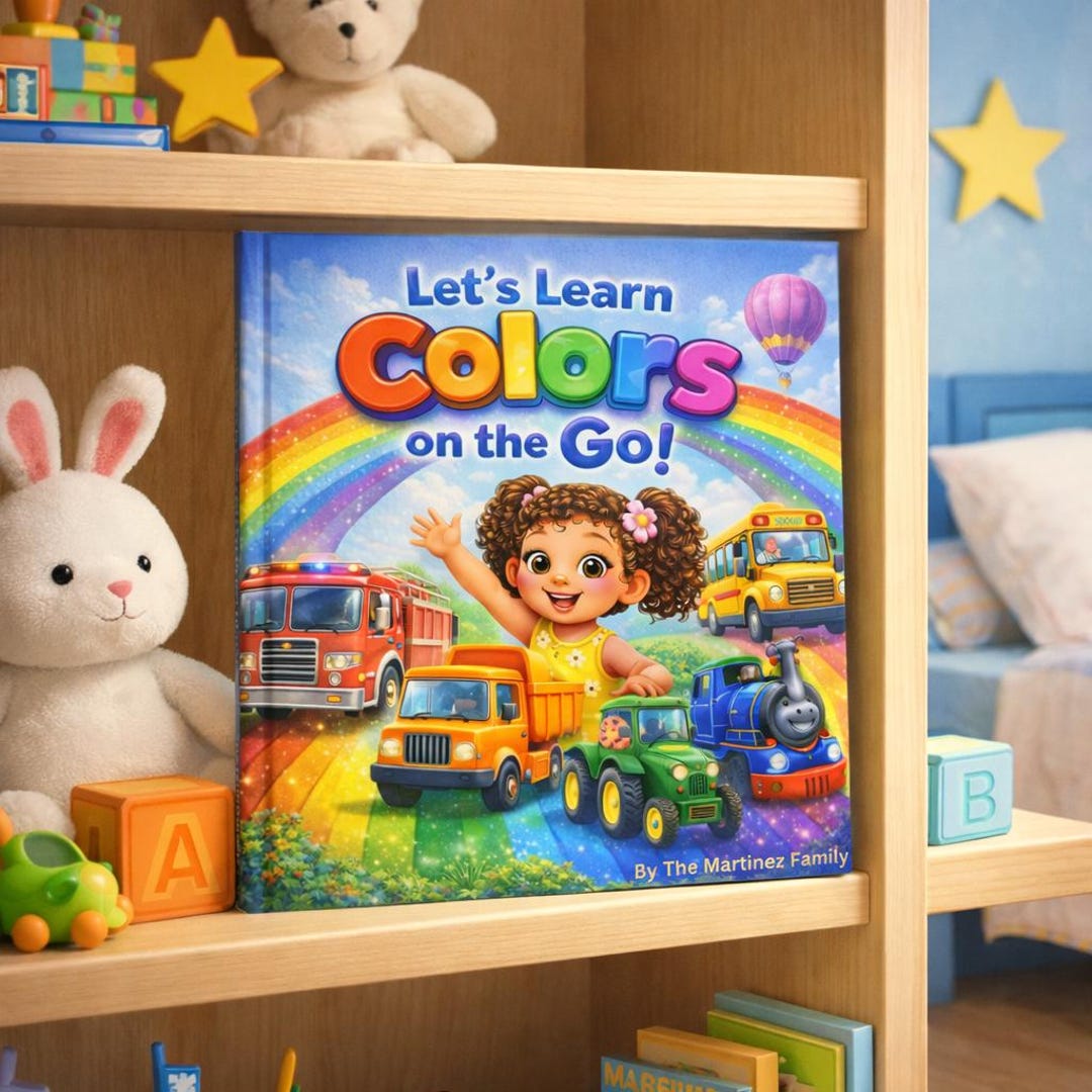 Colors Learning Book Printable | Toddler Color Recognition Book ...