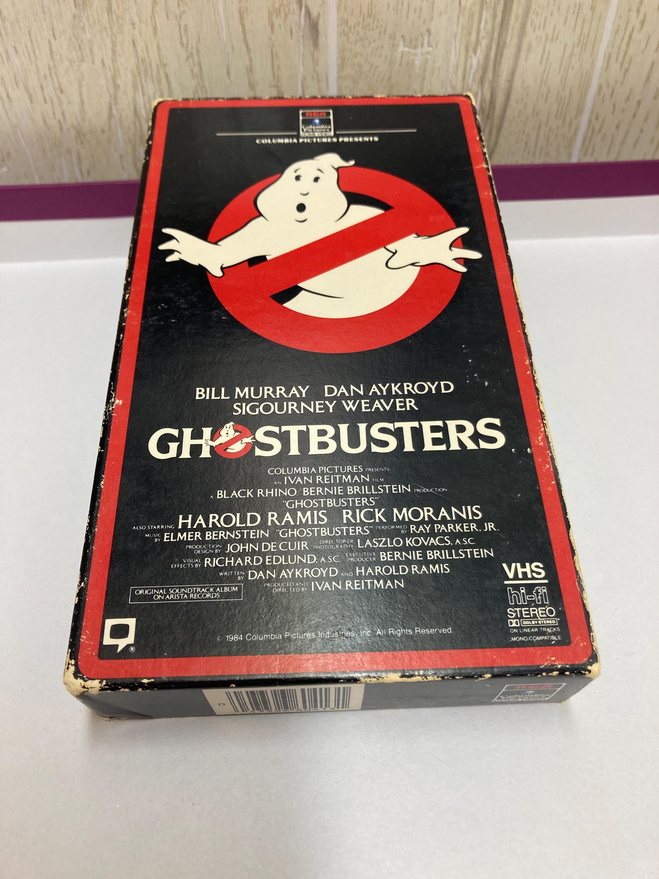 Vintage VHS Ghostbusters Movie - Etsy