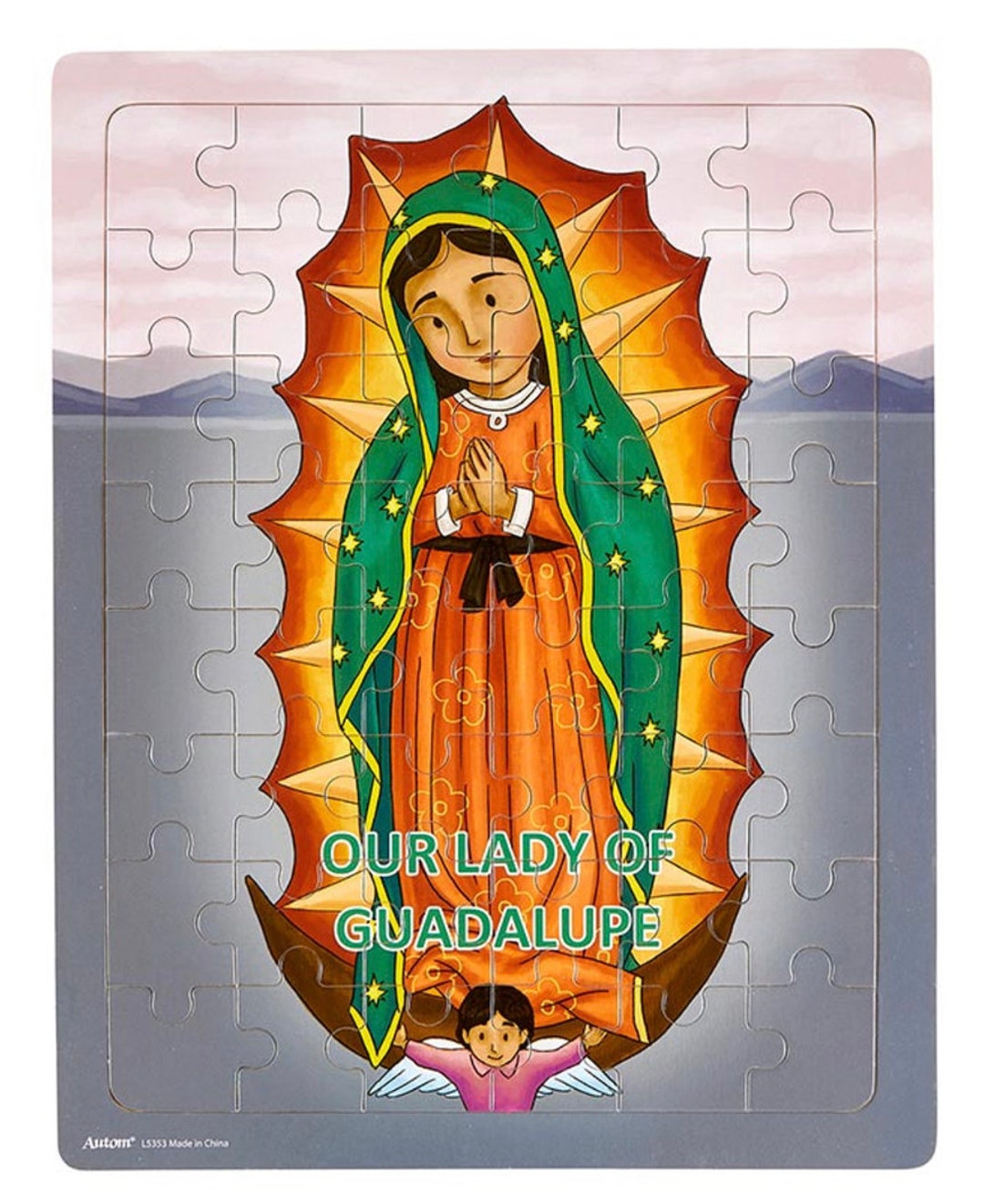 Mini Saints Our Lady of Guadalupe 48-pc Catholic Tray Puzzle - Etsy