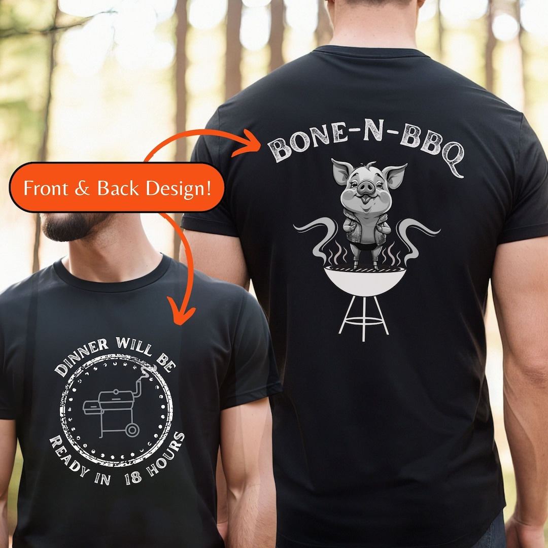 Custom BBQ Team Shirt, Personalized Barbecue Competition Shirt, Meat ...