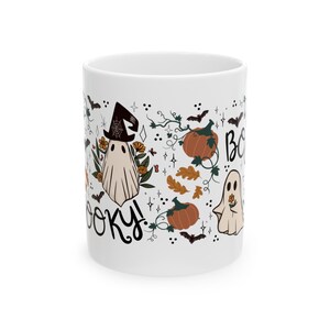 Cottagecore Halloween Coffee Mug, Fall Coffee Mug, Autumn Coffee Cup ...