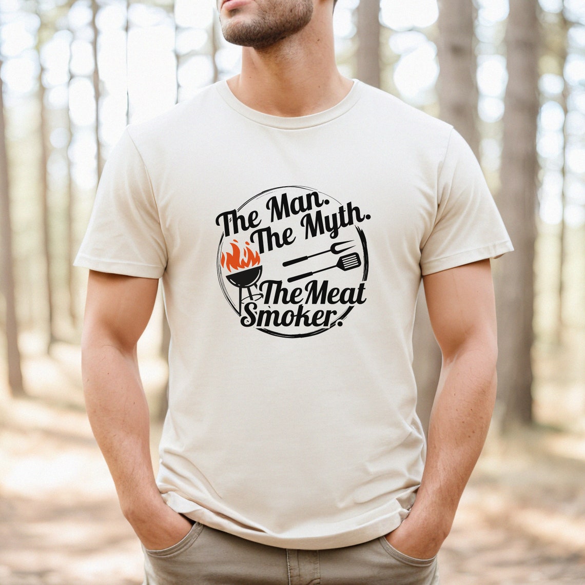 Mens Meat Smoker Shirt, Meat Smoker Gift for Him, Smoker Essentials ...