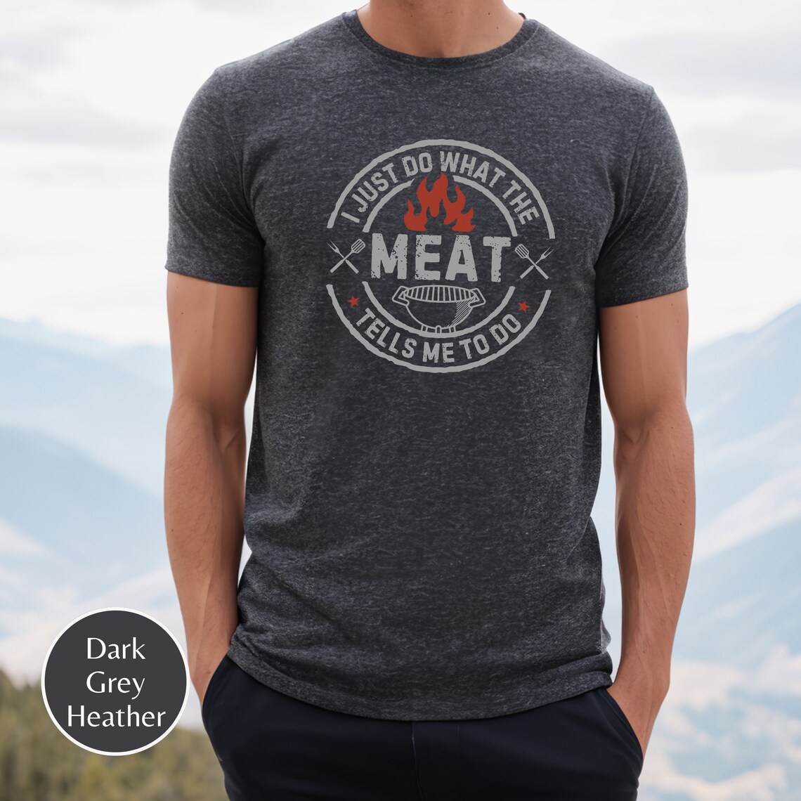 Mens Meat Smoker Shirt, Meat Smoker Gift for Him, Smoker Essentials ...