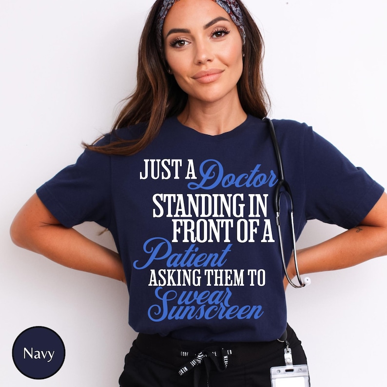 Funny Dermatology T-shirt, Wear Sunscreen, Dermatologist Gift - Etsy