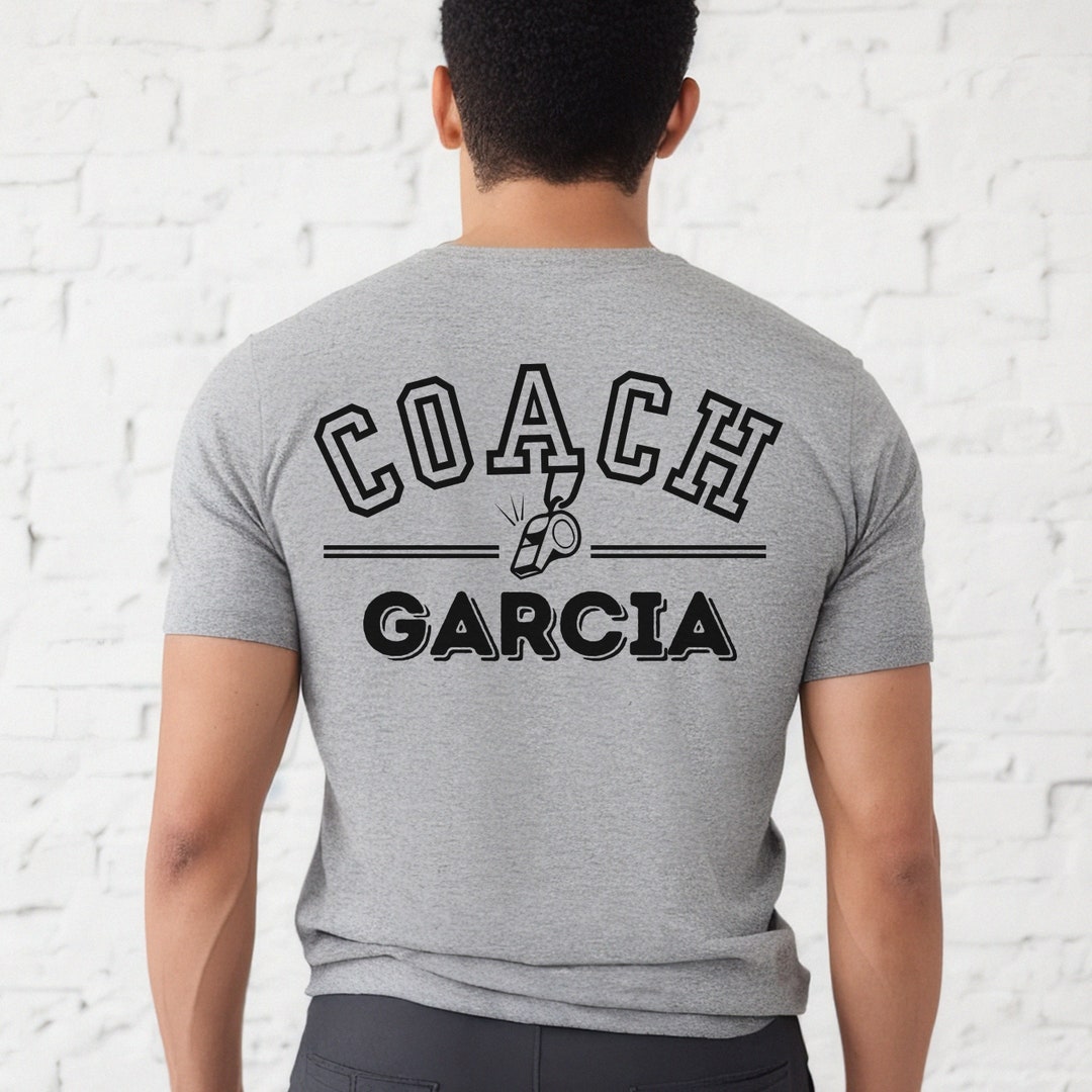 Personal Coach Gifts, Customized Coach Shirt, Sports Coaching Gift ...