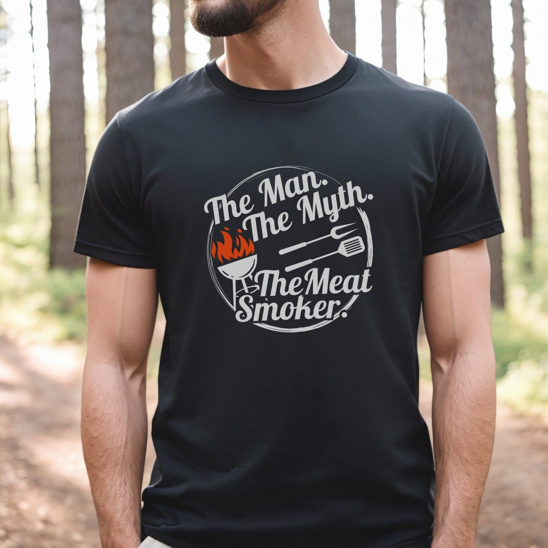 Mens Meat Smoker Shirt, Meat Smoker Gift for Him, Smoker Essentials ...
